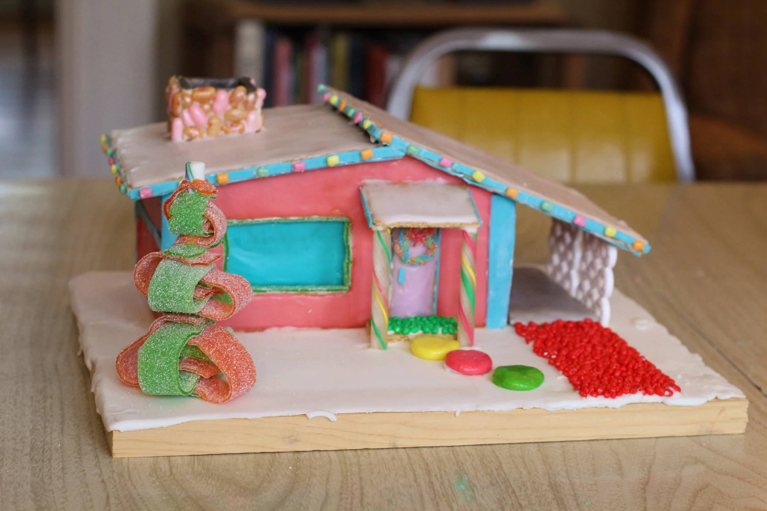 Midcentury Modern Gingerbread House — Bean to Barstool
