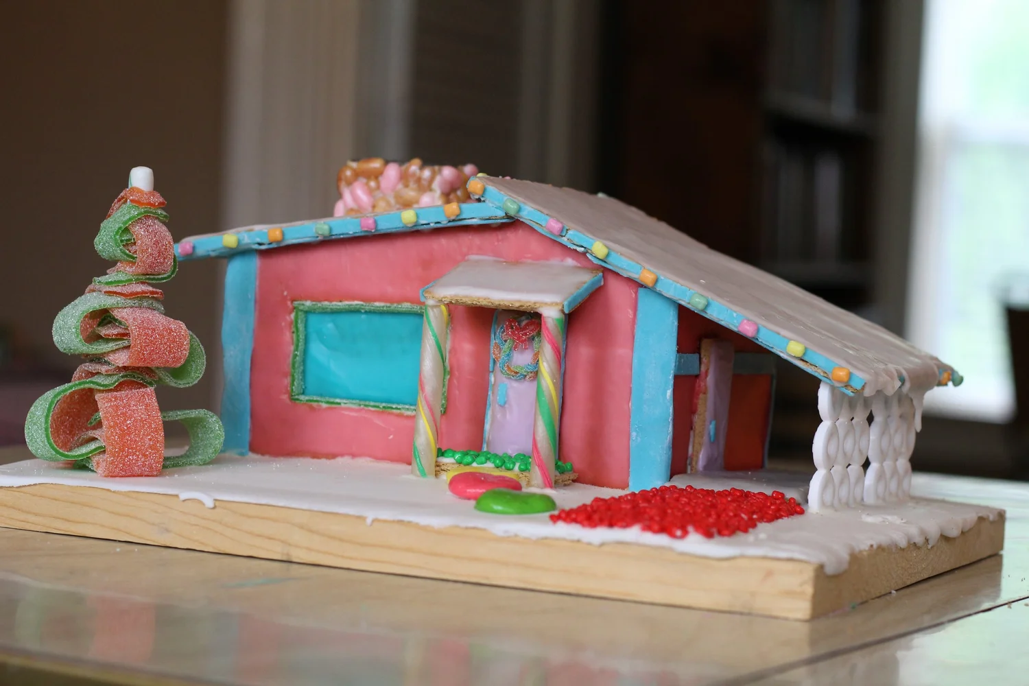 Midcentury Modern Gingerbread House — Bean to Barstool