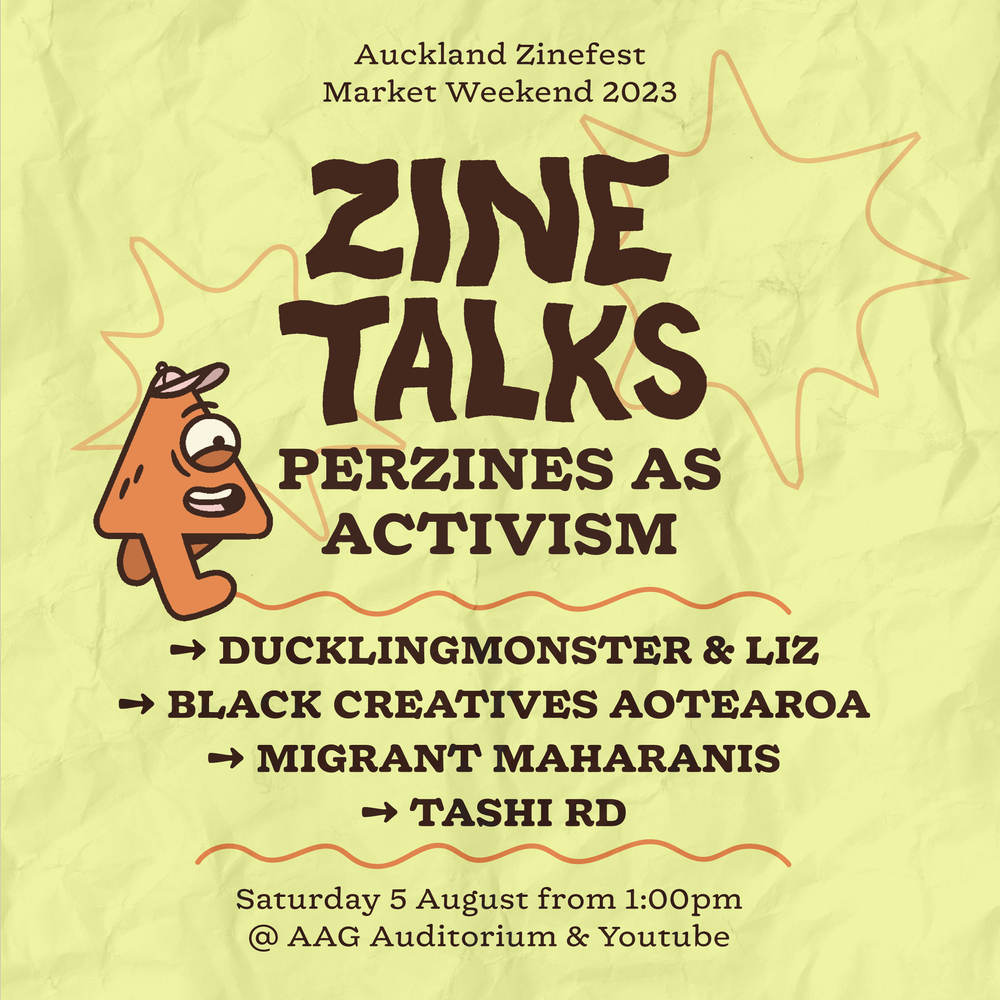 Auckland Zinefest - Zine Talk #1: Perzines as Activism
