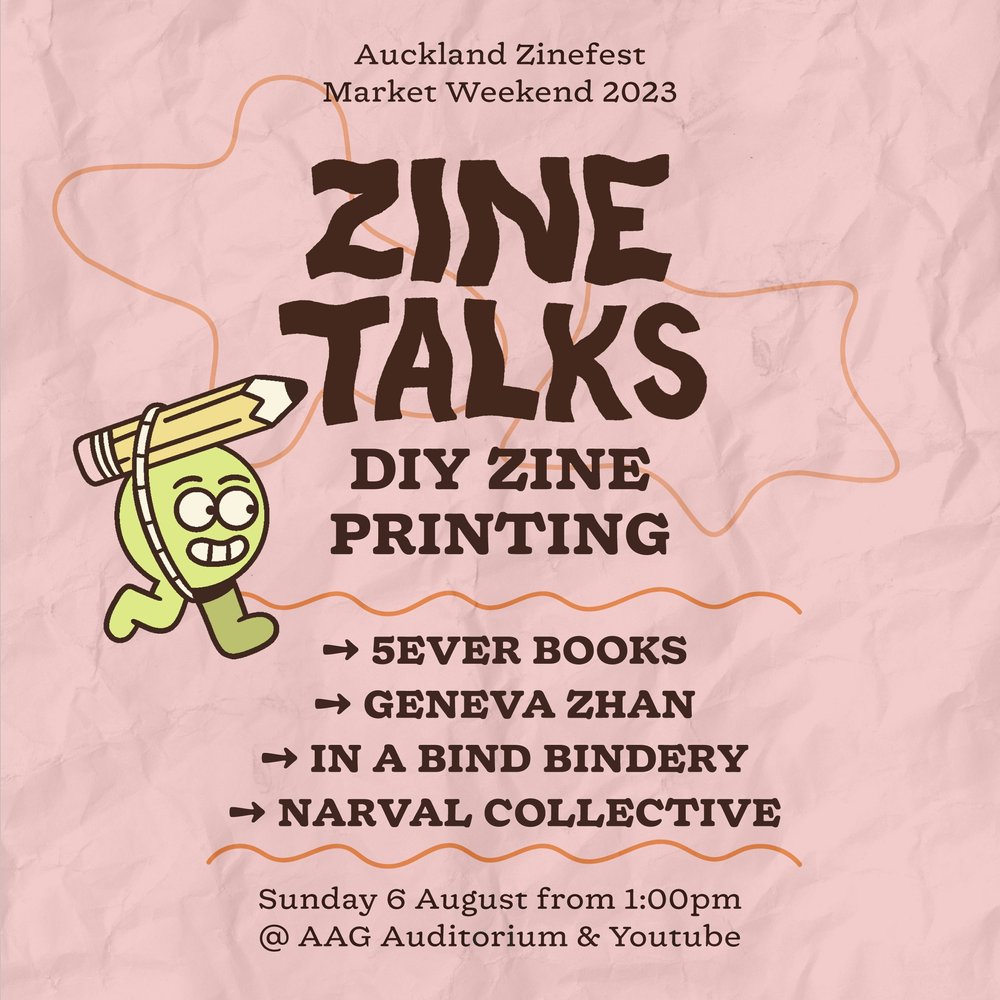 Auckland Zinefest - Zine Talk #2: DIY Zine Printing