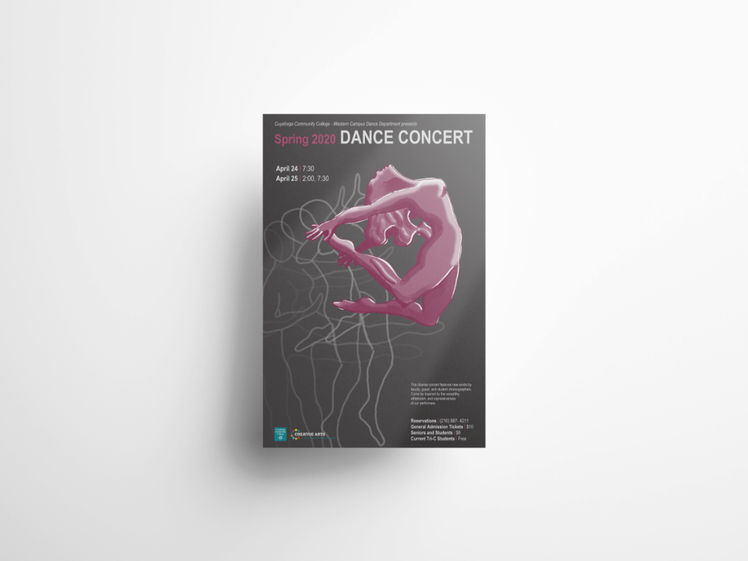 Dance Concert Poster Design