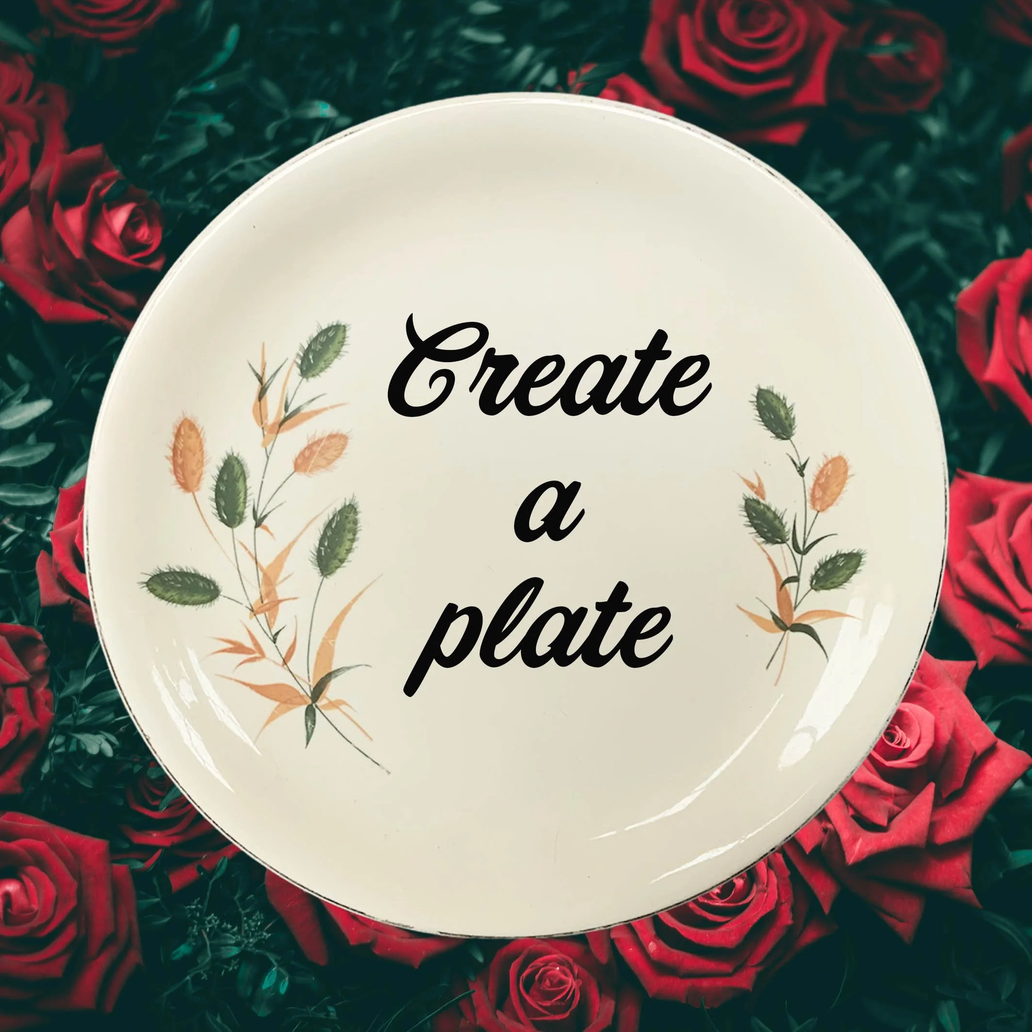 Create-A-Plate — The Dandy Lion