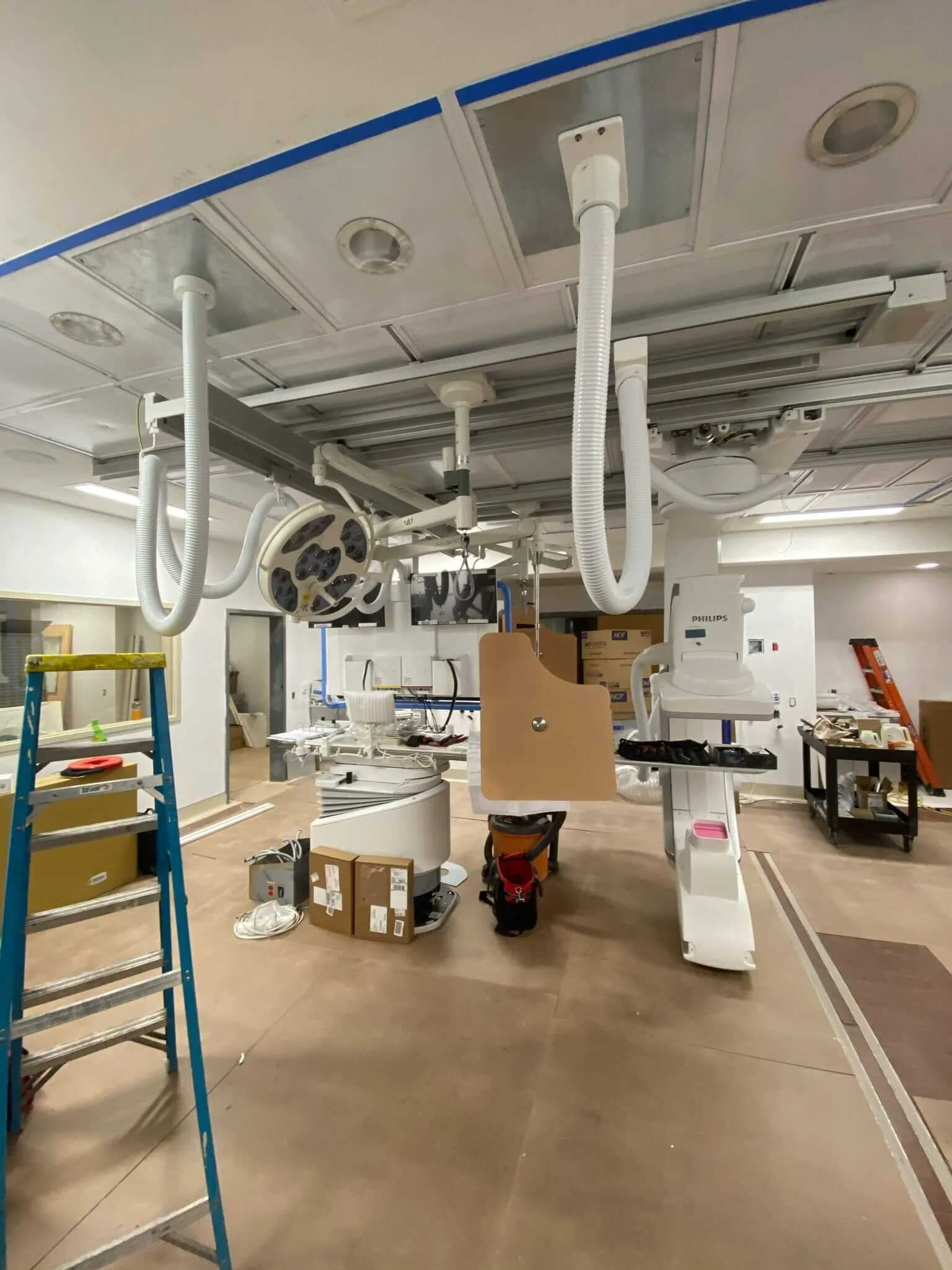 Temple Pavilion Radiology Room — Lenick Construction