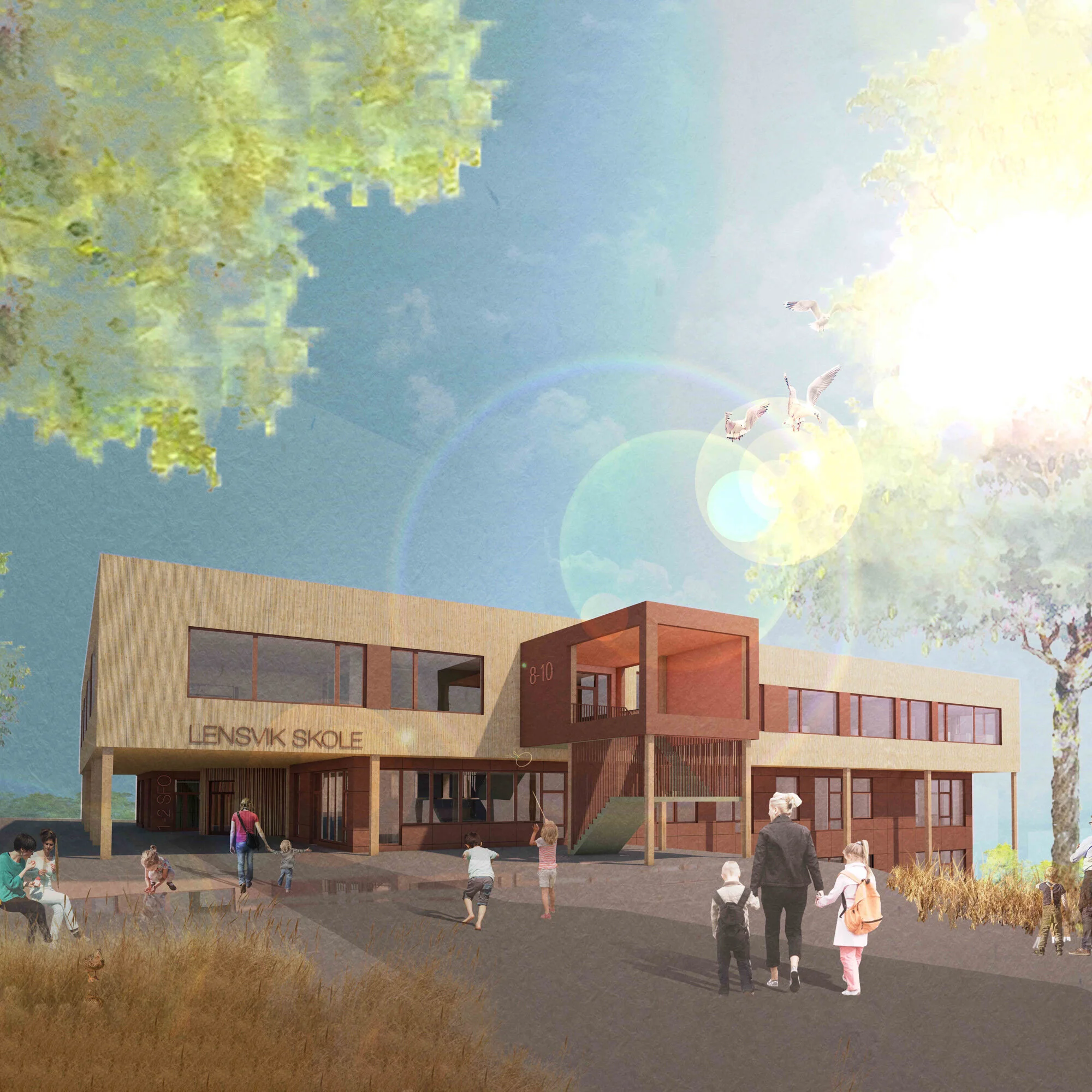 Skoler — ARKITEKTENE VIS-A-VIS