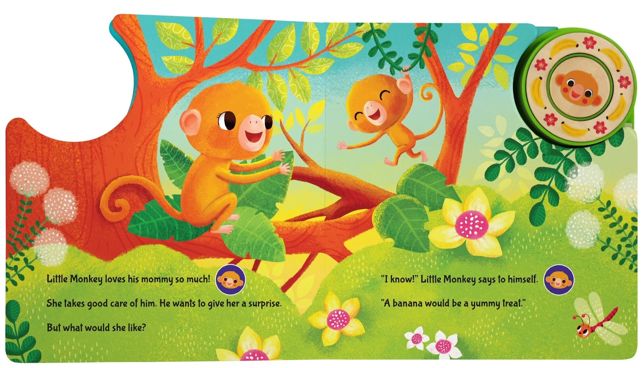 (USA) Sweet little monkey — Miriam Bos - illustration and surface design