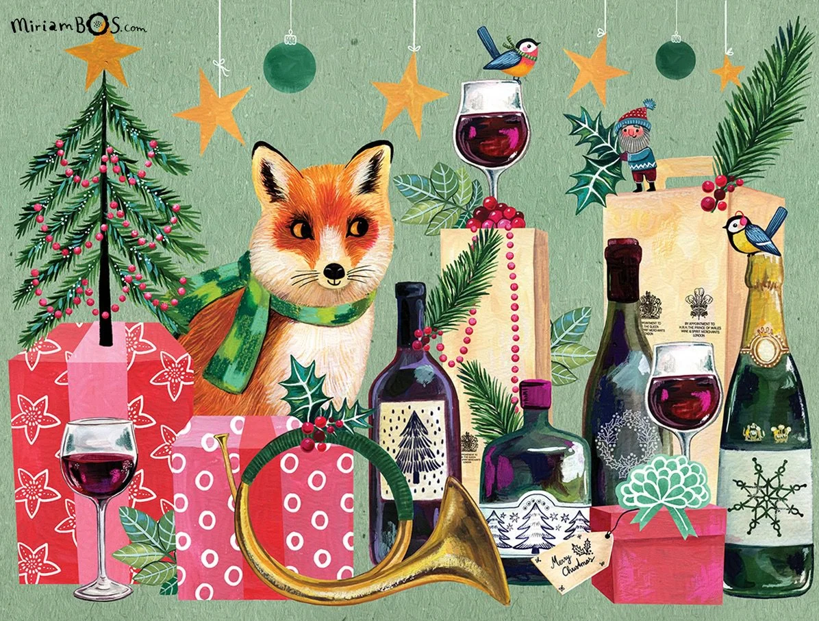 Holiday artwork — Miriam Bos - illustration and surface design