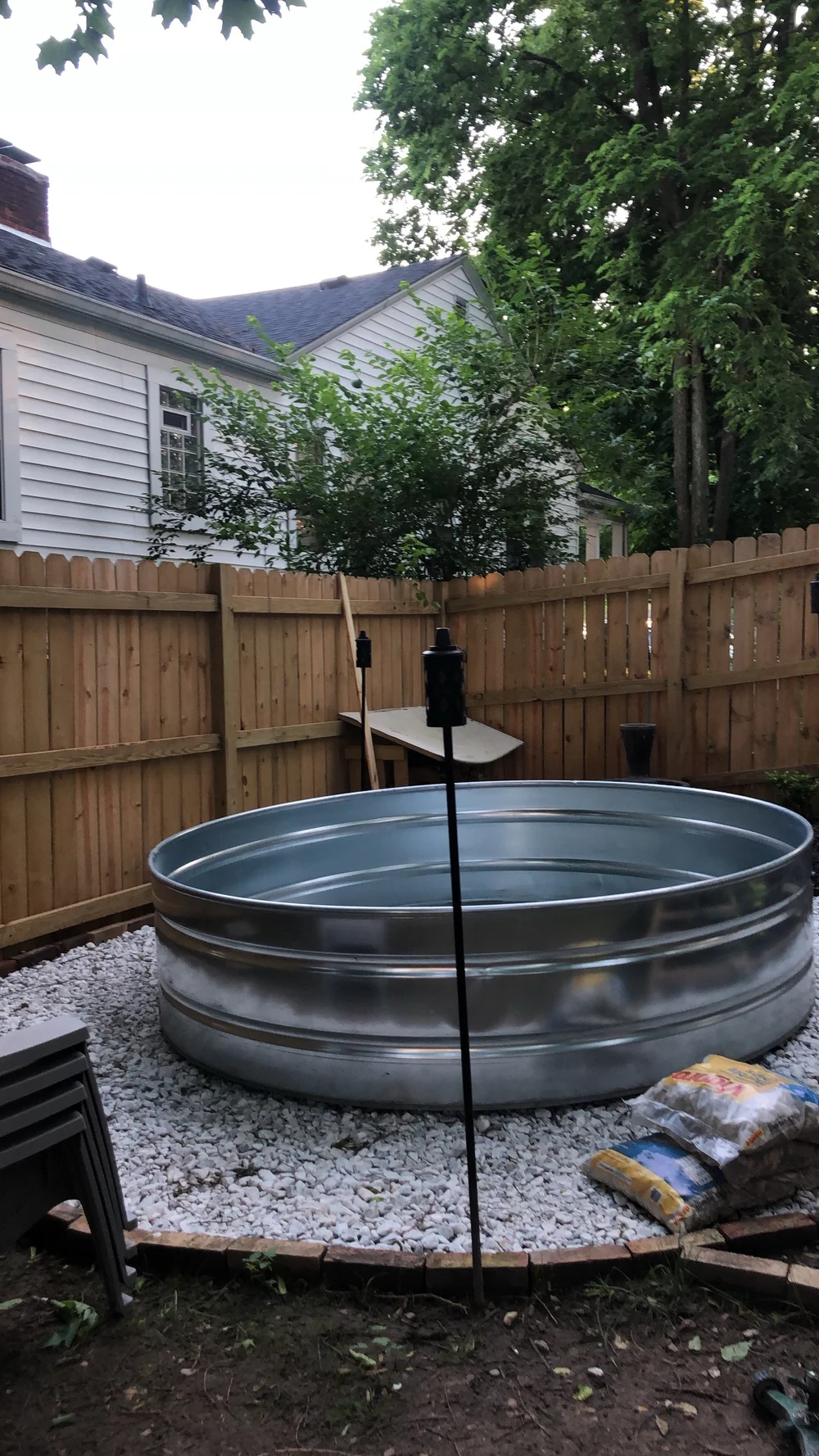 How to Turn a Stock Tank into a Pool — The Wehner Home