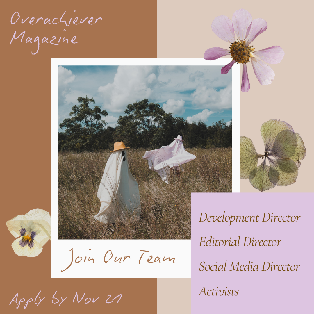Join Our Team — overachiever magazine
