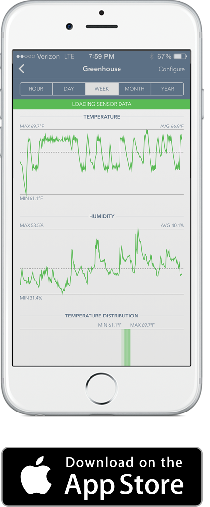Apps for iOS and Android — SensorPush