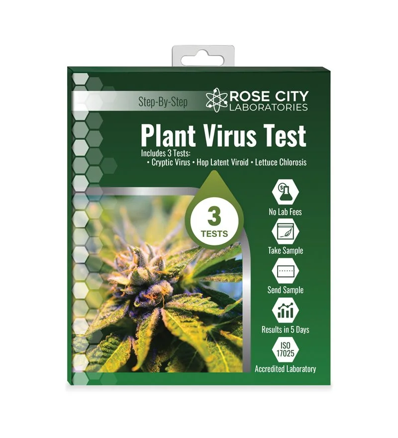 cannabis plant virus testing — Rose City Laboratories
