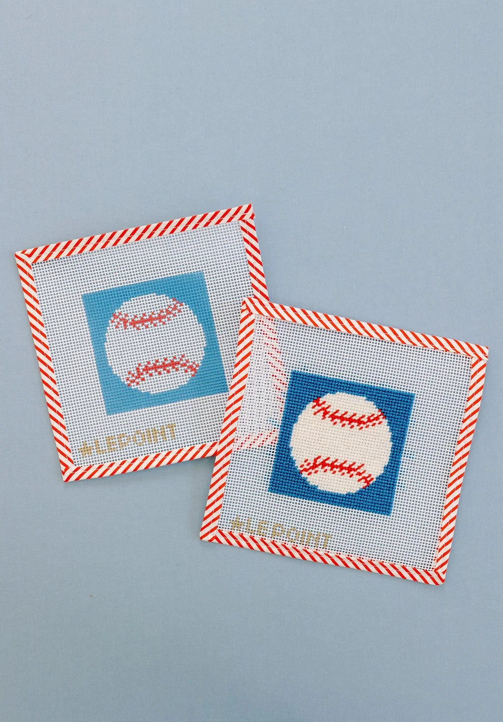Little Le Point Kids Needlepoint Kit - Baseball — Le Point Studio