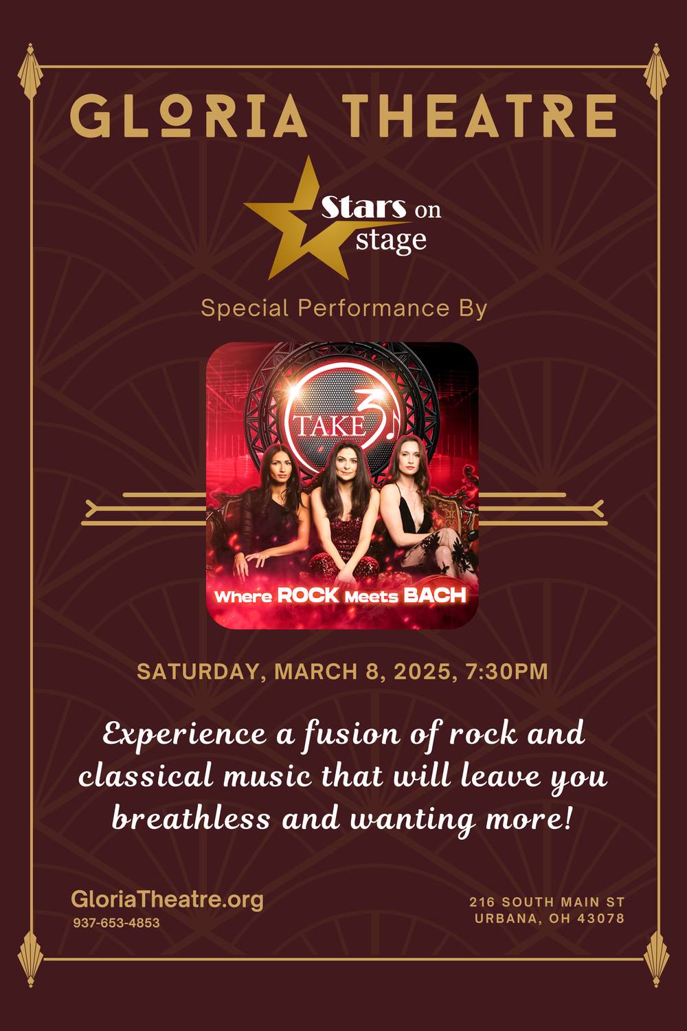 Upcoming Events — Gloria Theatre