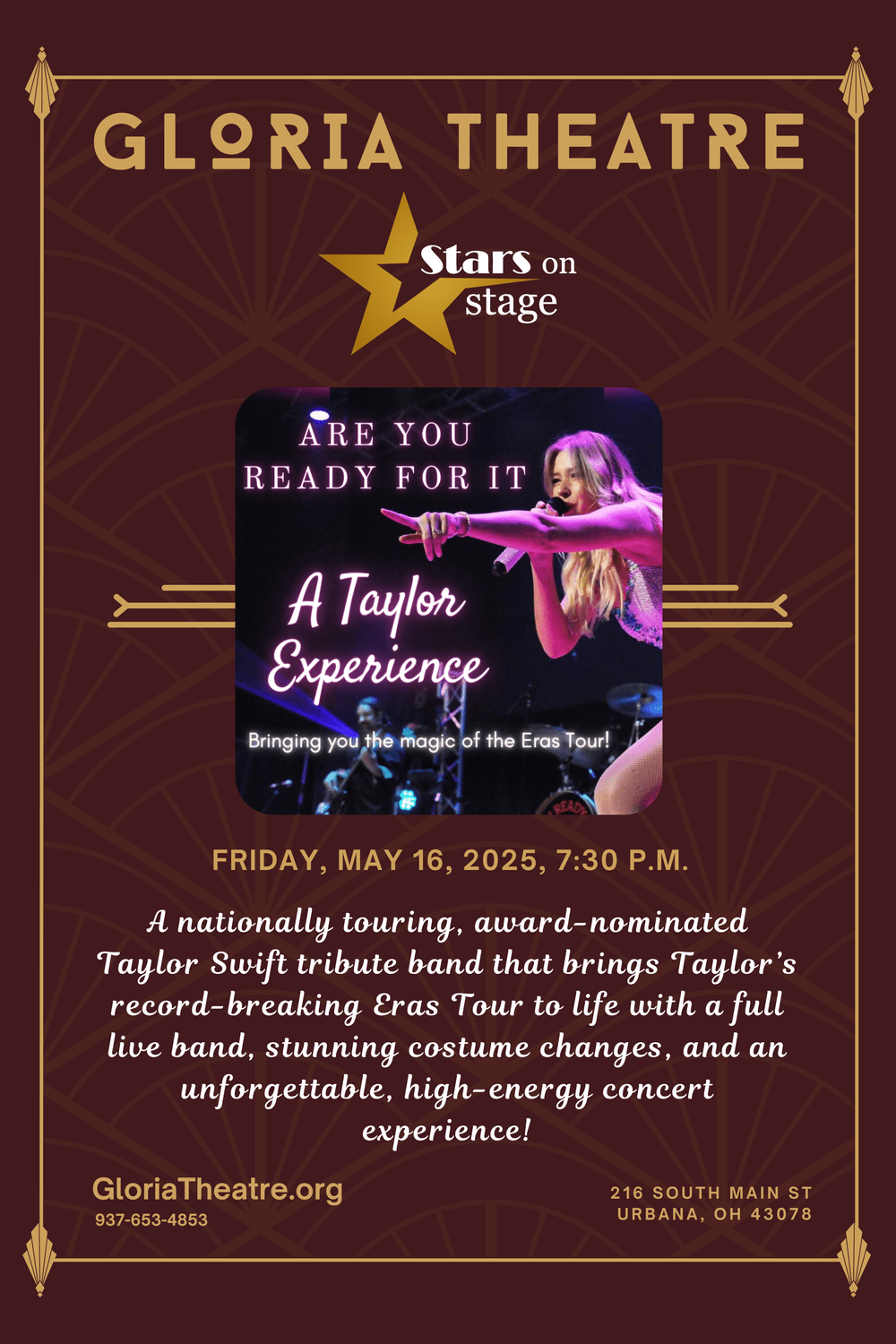 Upcoming Events — Gloria Theatre