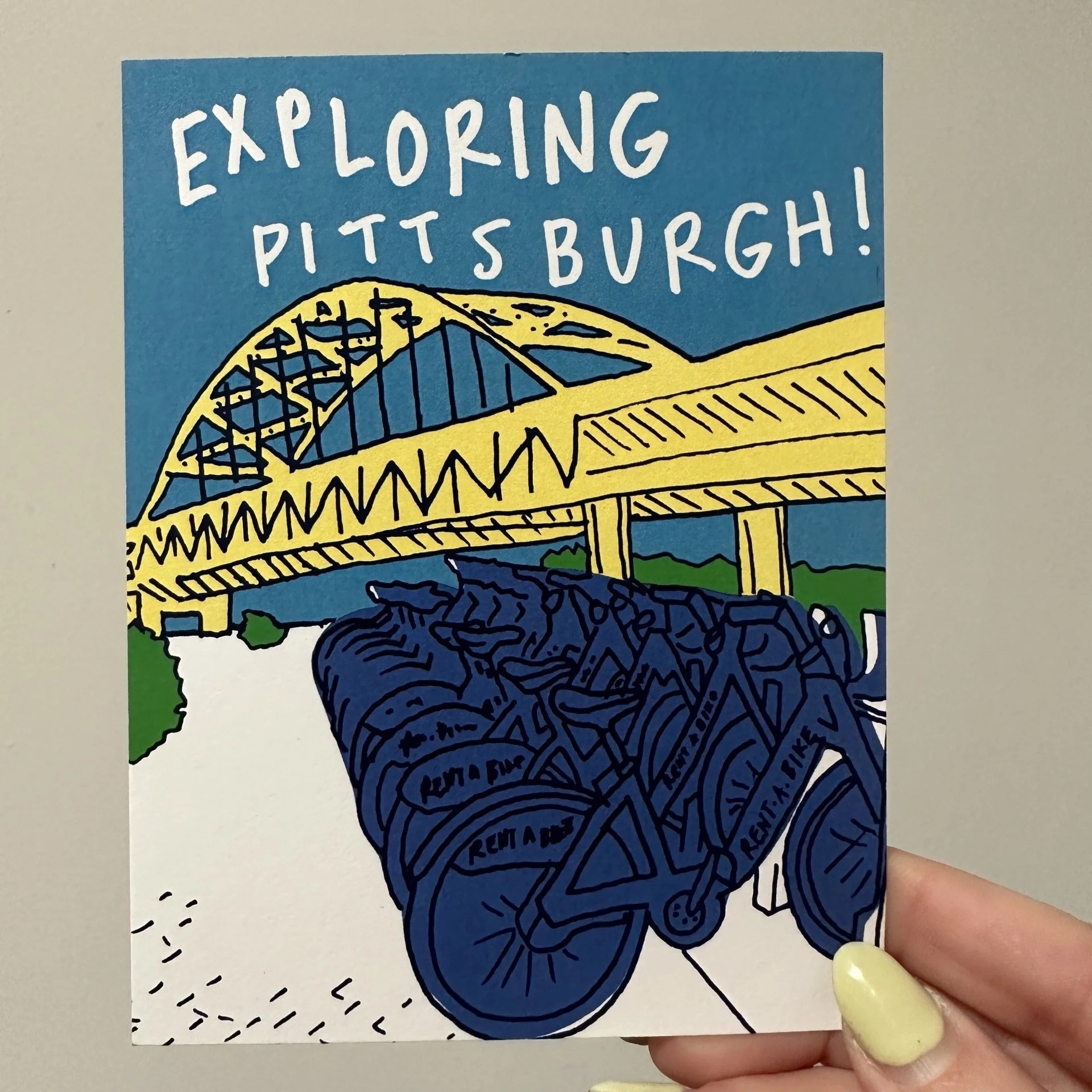 Exploring Pittsburgh Postcard — Kards Unlimited