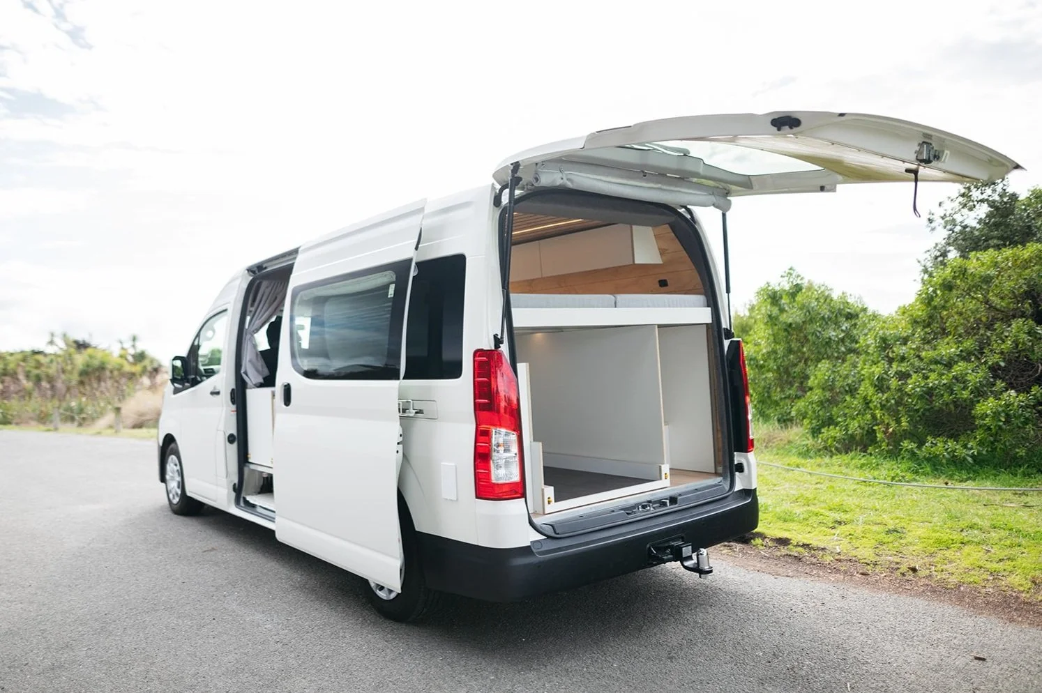 Featured Van: Curly’s Toyota Hiace ZX Campervan Conversion ~ Matt and ...