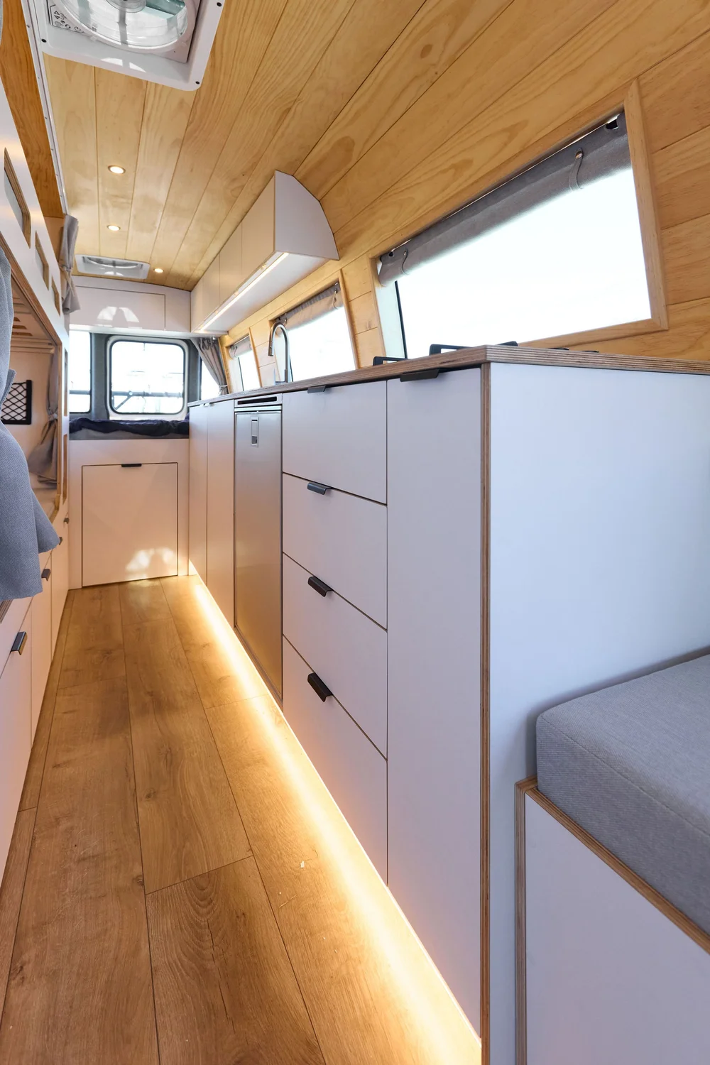 Featured Van: Bridget’s Toyota Coaster Campervan Conversion ~ Matt and ...