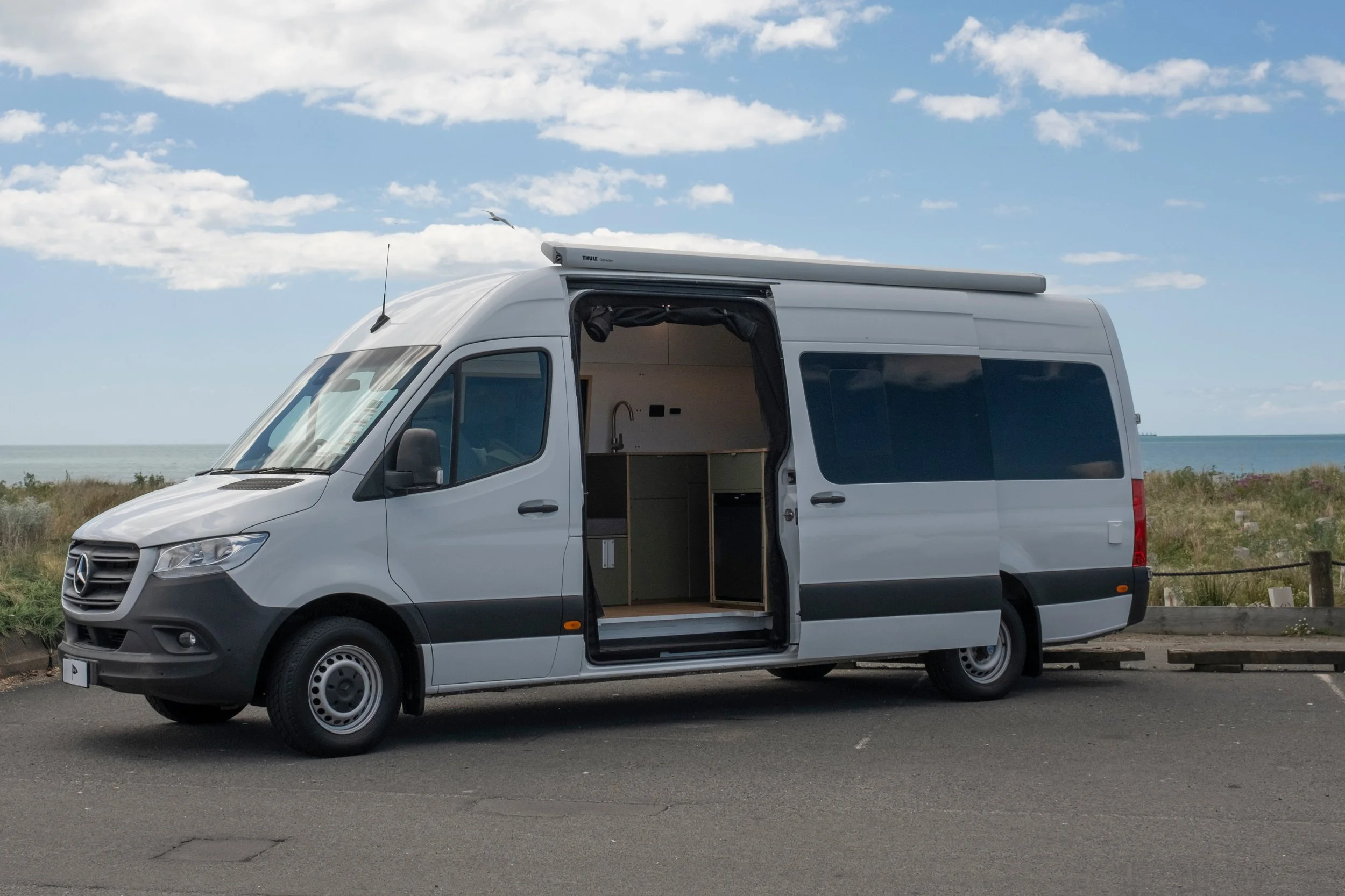 Featured Van: Michael and Julia’s LWB Mercedes Sprinter ~ Matt and Dan ...