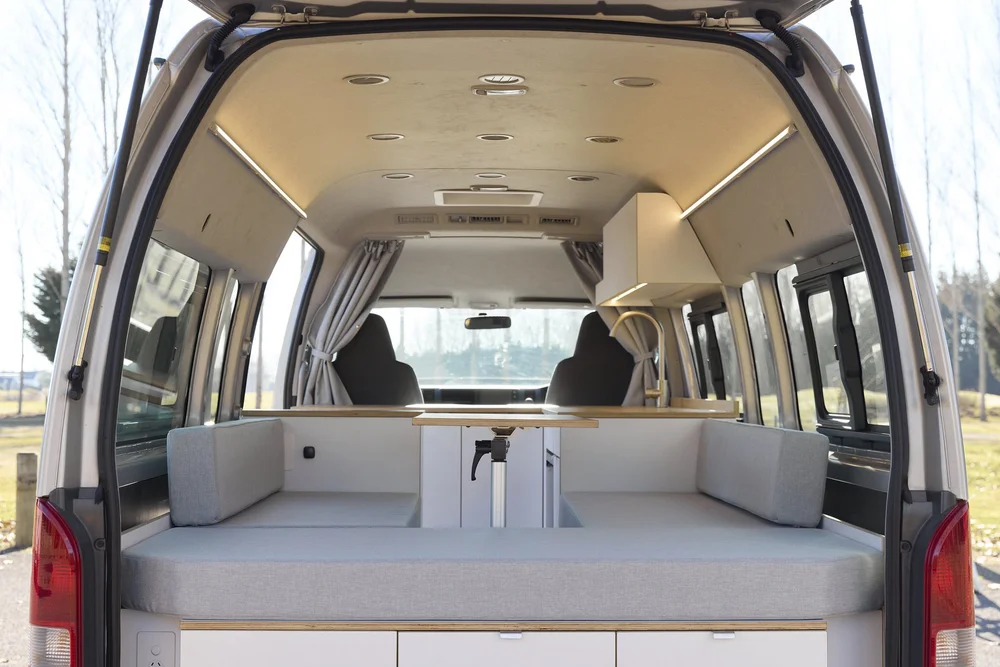Featured Van: Matt & Rachel’s Toyota Jumbo Hiace Campervan Conversion ...