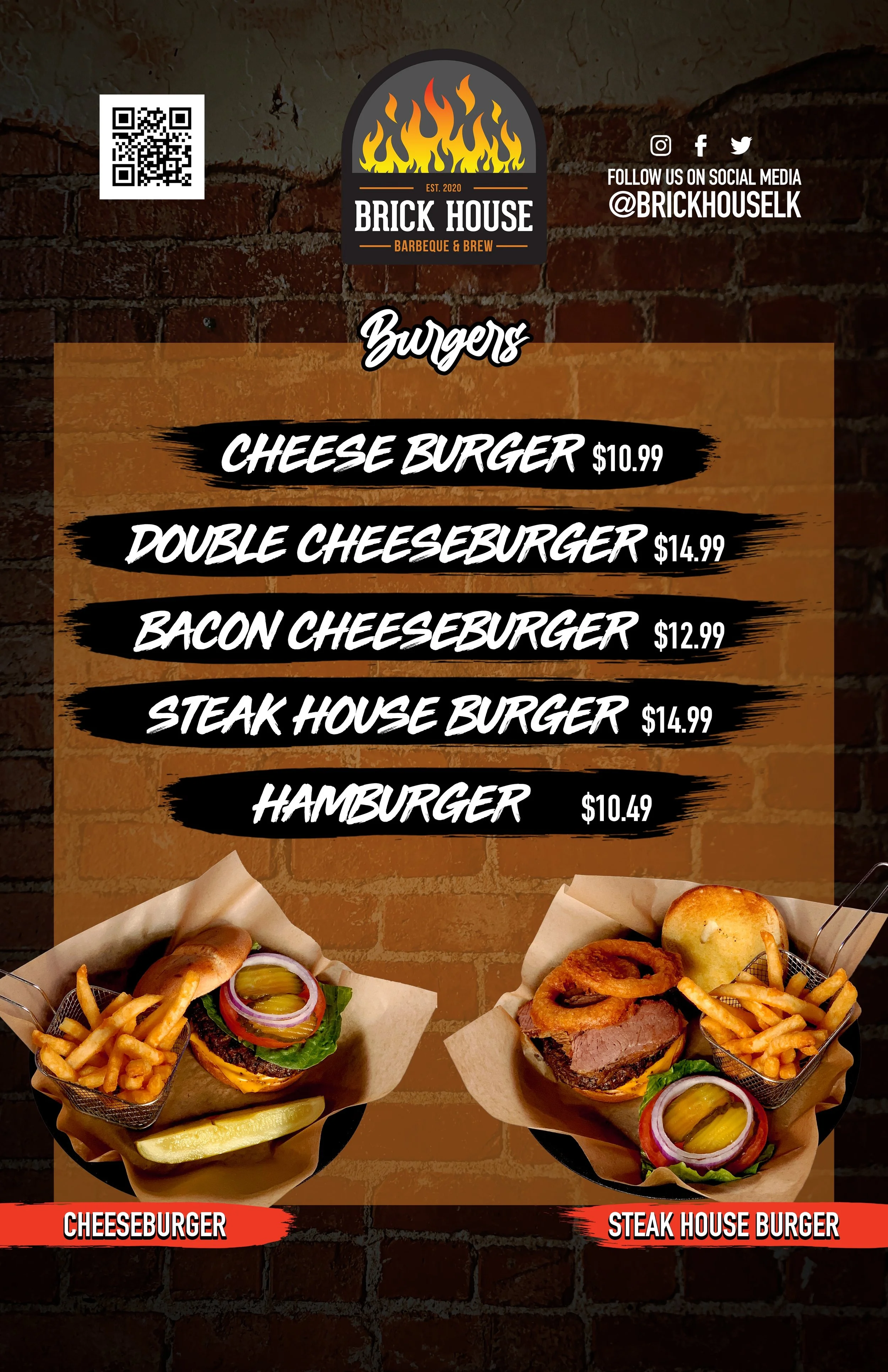 Menu — BrickHouse BBQ & Brew
