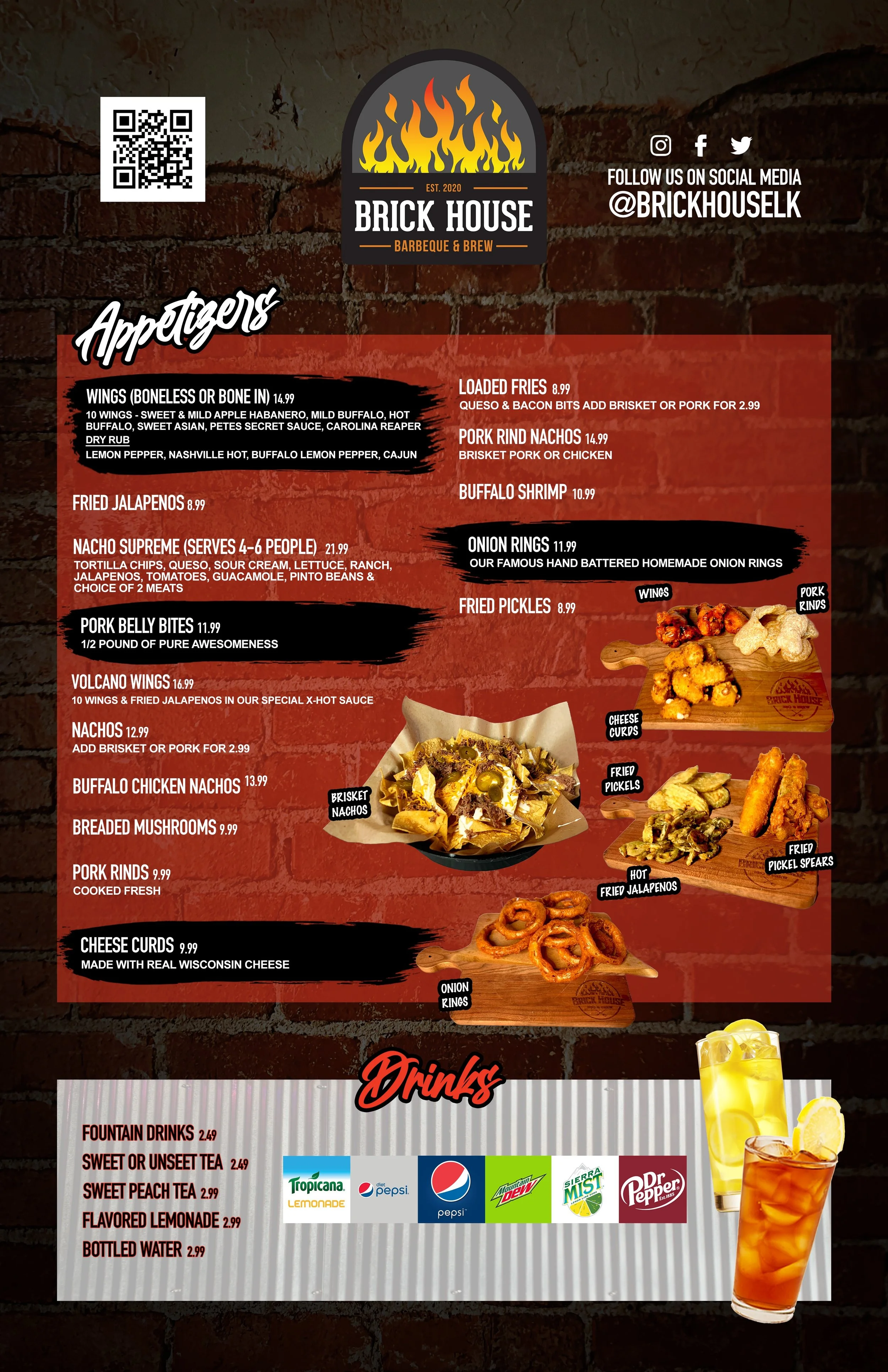 Menu — BrickHouse BBQ & Brew