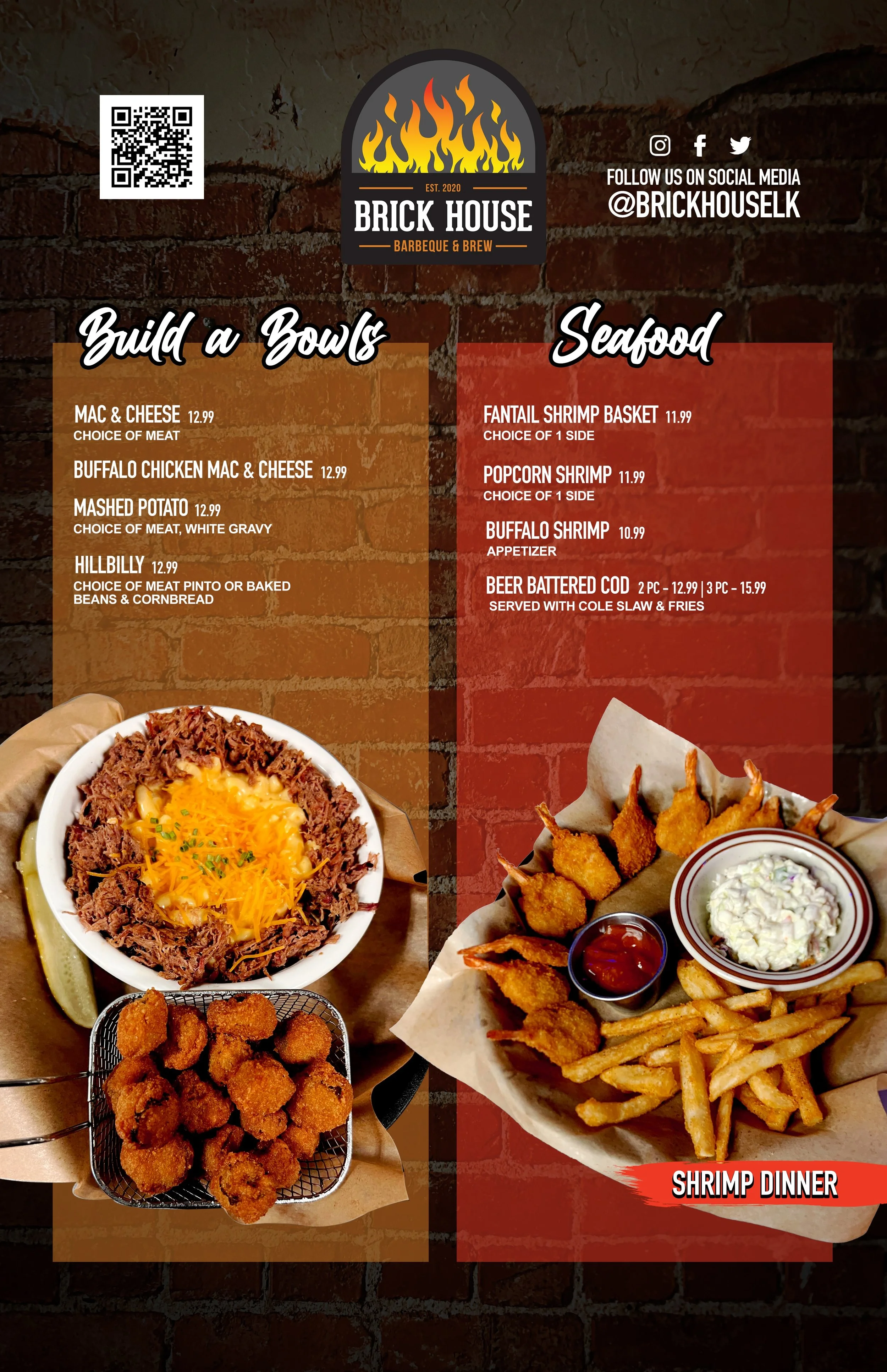 Menu — BrickHouse BBQ & Brew