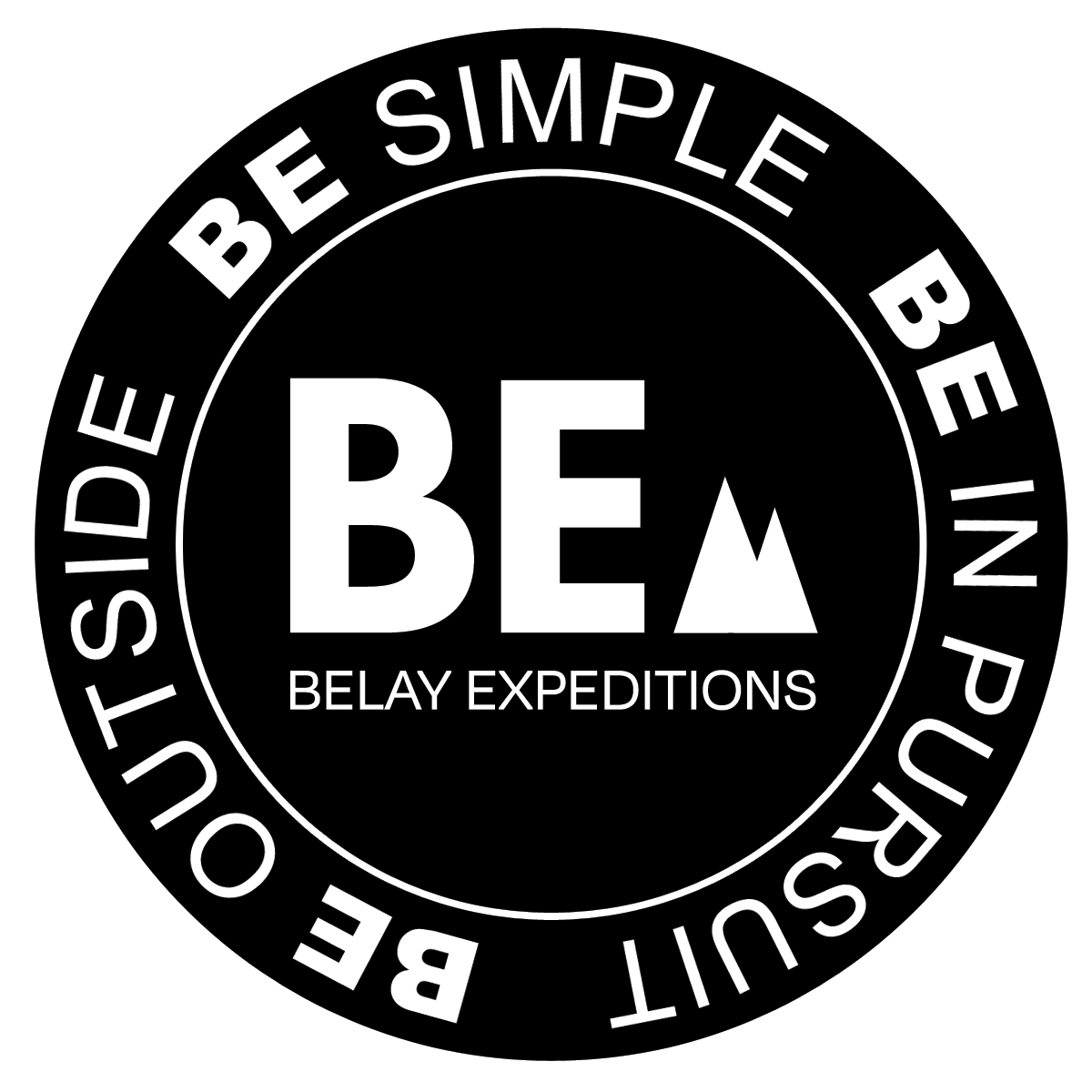 BE Logo Sticker — BELAY EXPEDITIONS