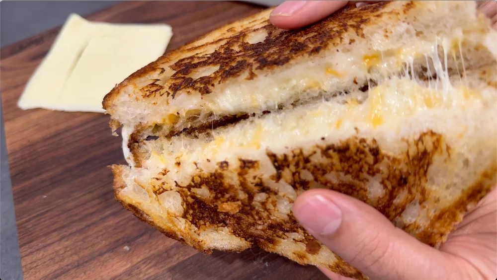 The Perfect Grilled Cheese Sandwich — Cooking with Anadi