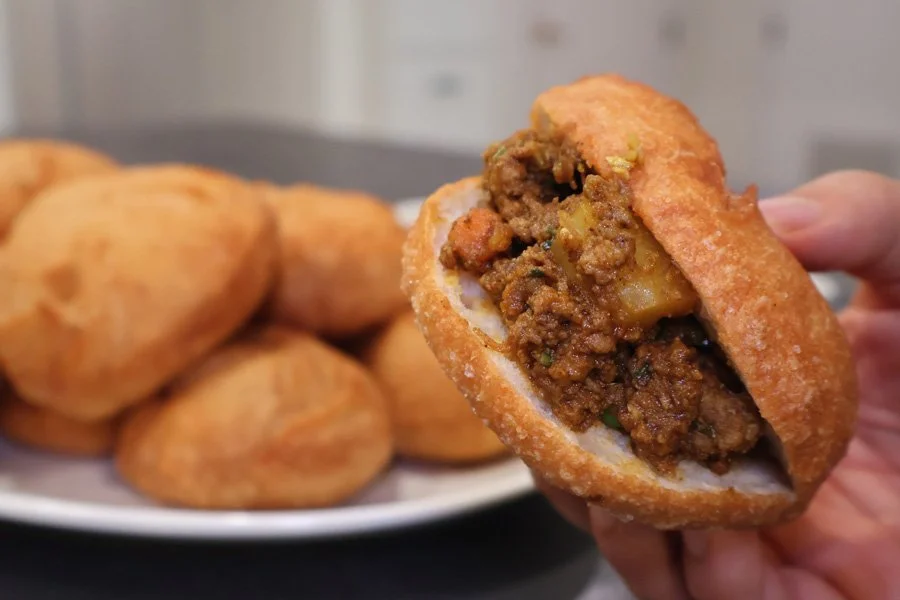 The BEST South African Vetkoek Recipe — Cooking with Anadi