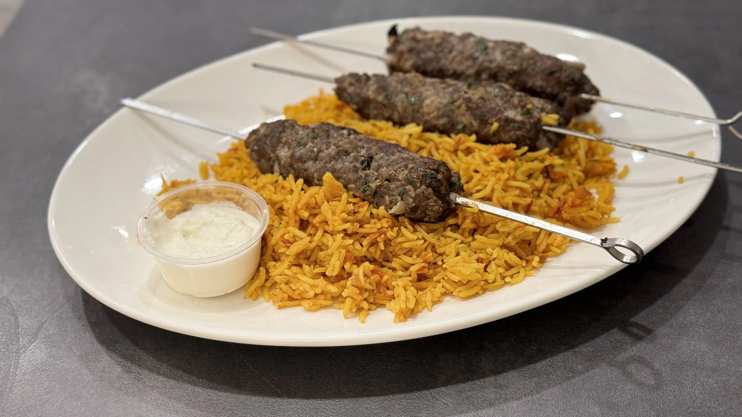 Lebanese Beef Kafta Skewers Recipe — Cooking with Anadi