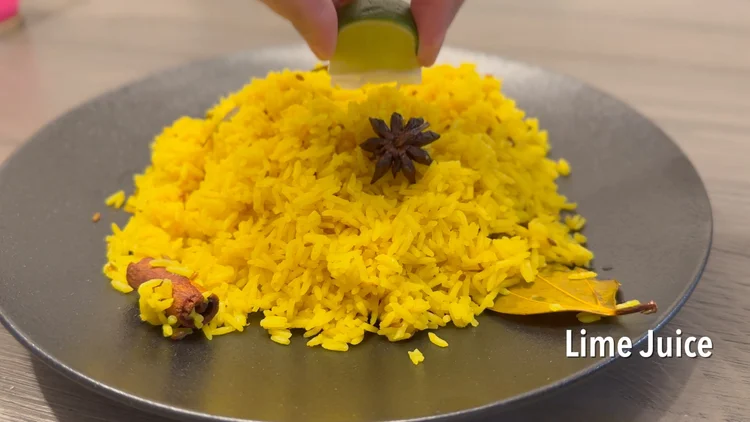Easy Indian Turmeric Rice (Haldi Rice) — Cooking with Anadi
