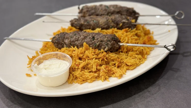 Lebanese Beef Kafta Skewers Recipe — Cooking with Anadi