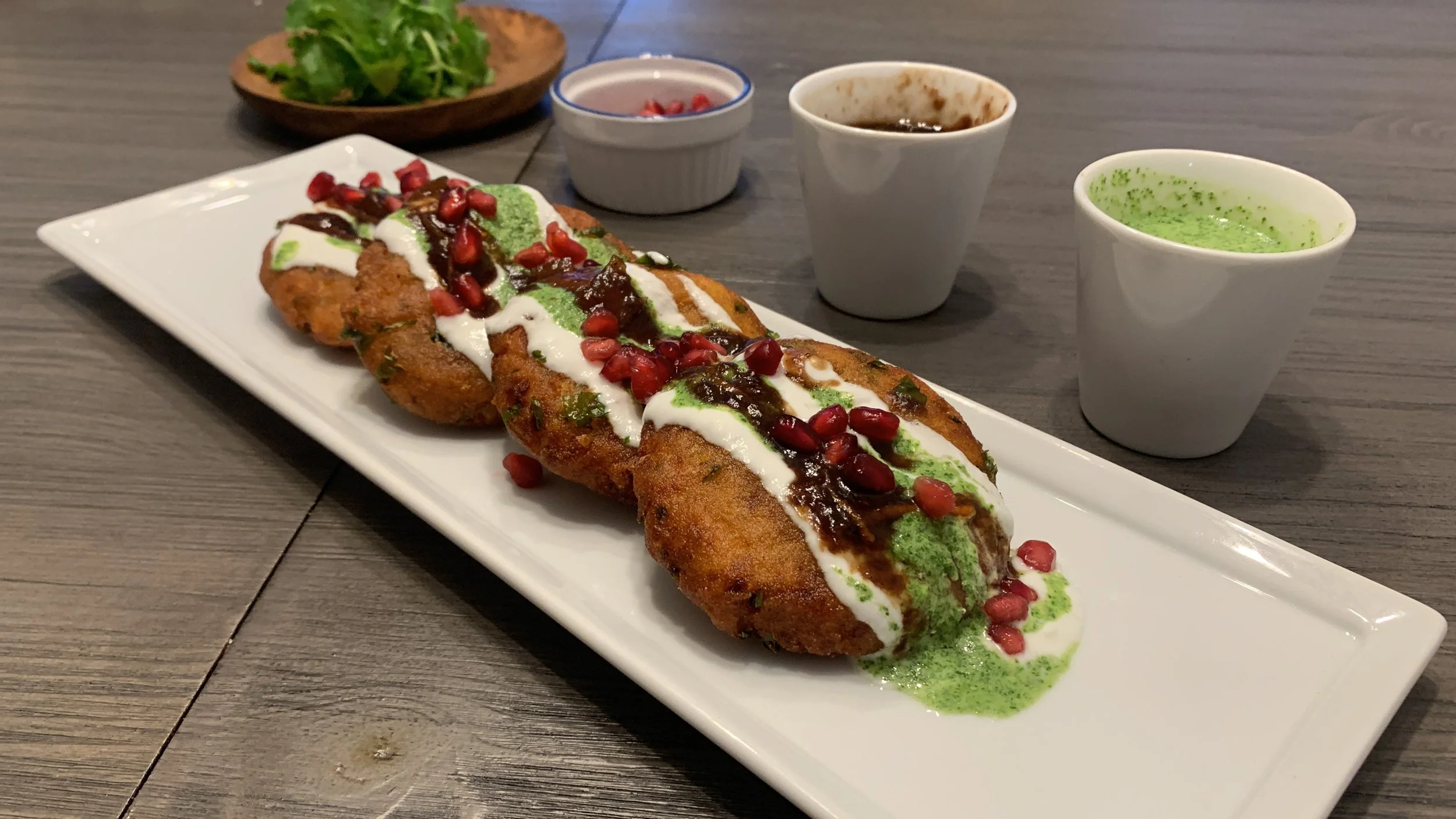 Crispy Aloo Tikki Chaat - Delhi Street-Style Potato Recipe — Cooking ...