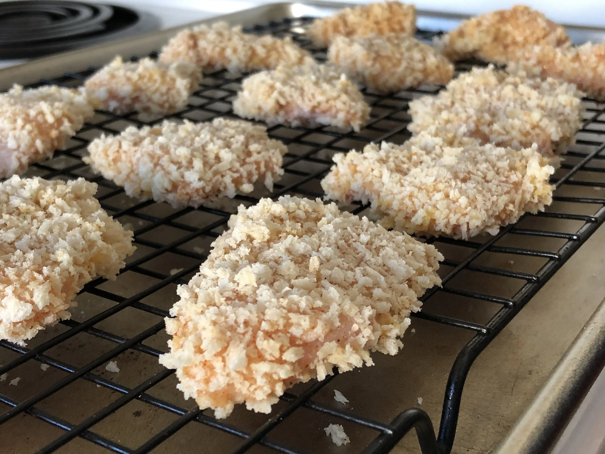 Homemade Panko Chicken Nuggets — Cooking with Anadi