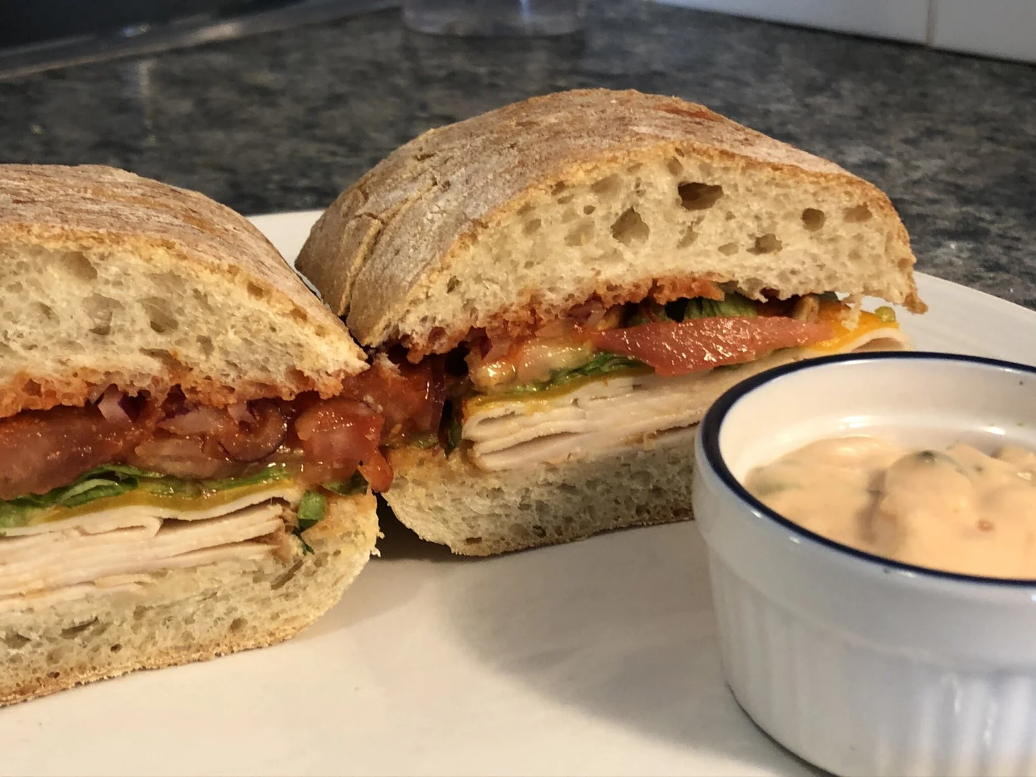 Baked Cheesy Deli Chicken Sandwich — Cooking with Anadi