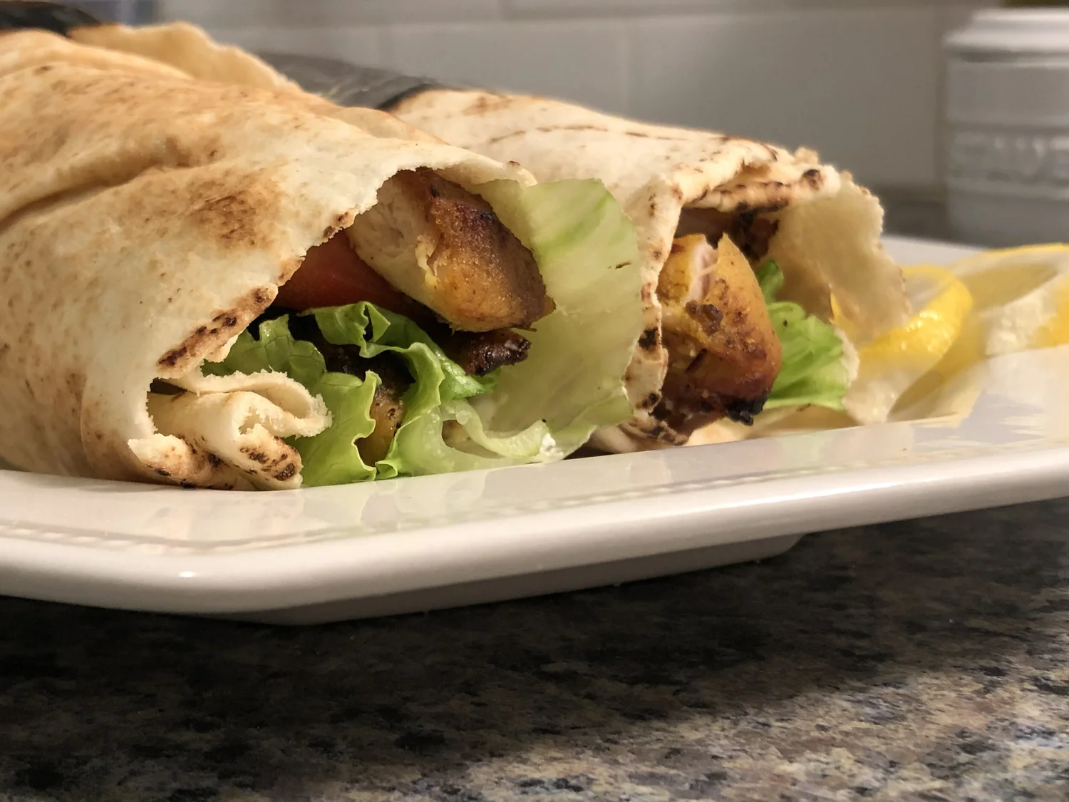 Homemade Juicy Chicken Shawarma Sandwich — Cooking with Anadi