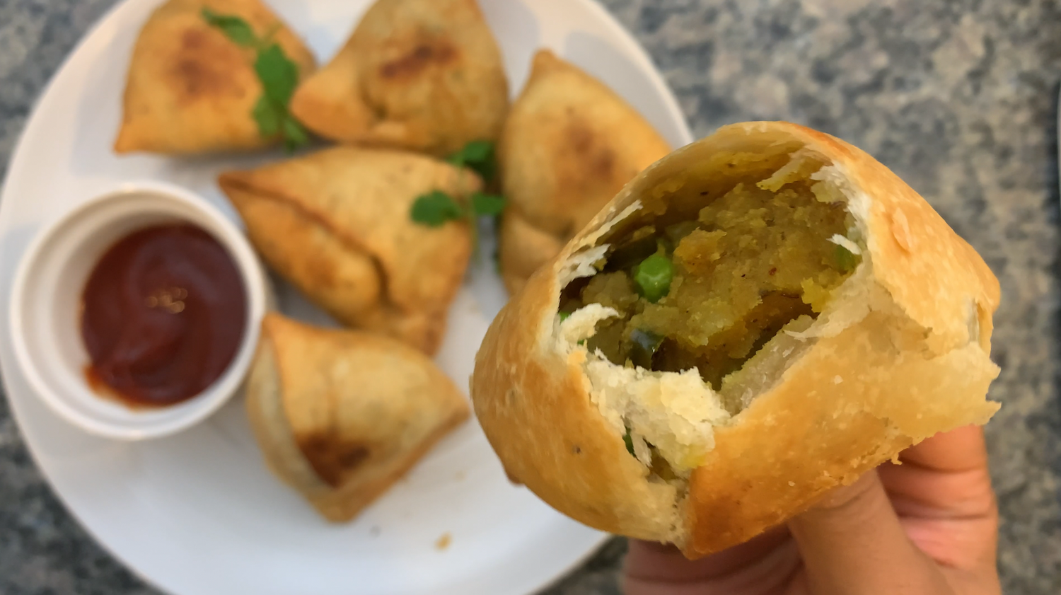 Aloo Samosas | How to Make Indian Potato & Pea Samosas | Best North ...