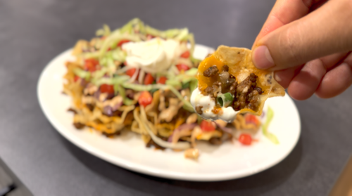 Crazy Loaded Cheeseburger Nachos Recipe (SO CHEESY!) — Cooking with Anadi