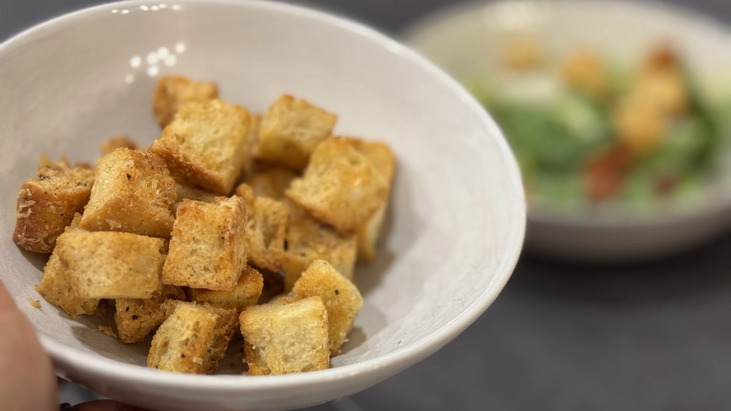 Easy Homemade Crunchy Croutons Recipe — Cooking with Anadi