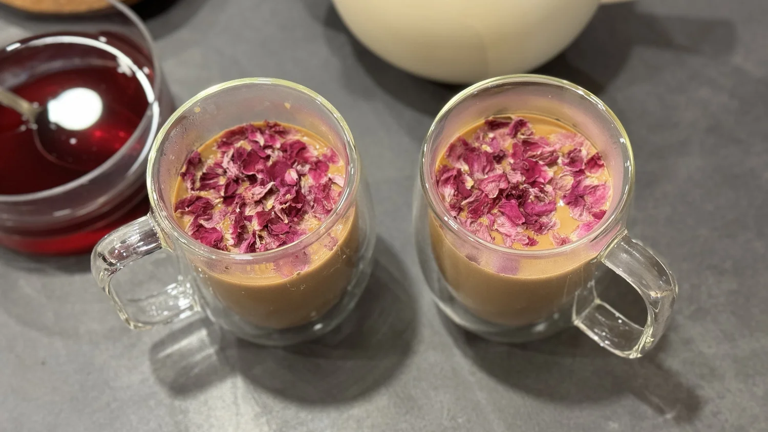 Rose Chai - Indian Milk Tea with Rose Recipe — Cooking with Anadi