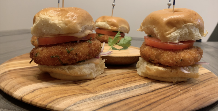 McDonald's India McAloo Tikki Burger Recipe — Cooking with Anadi