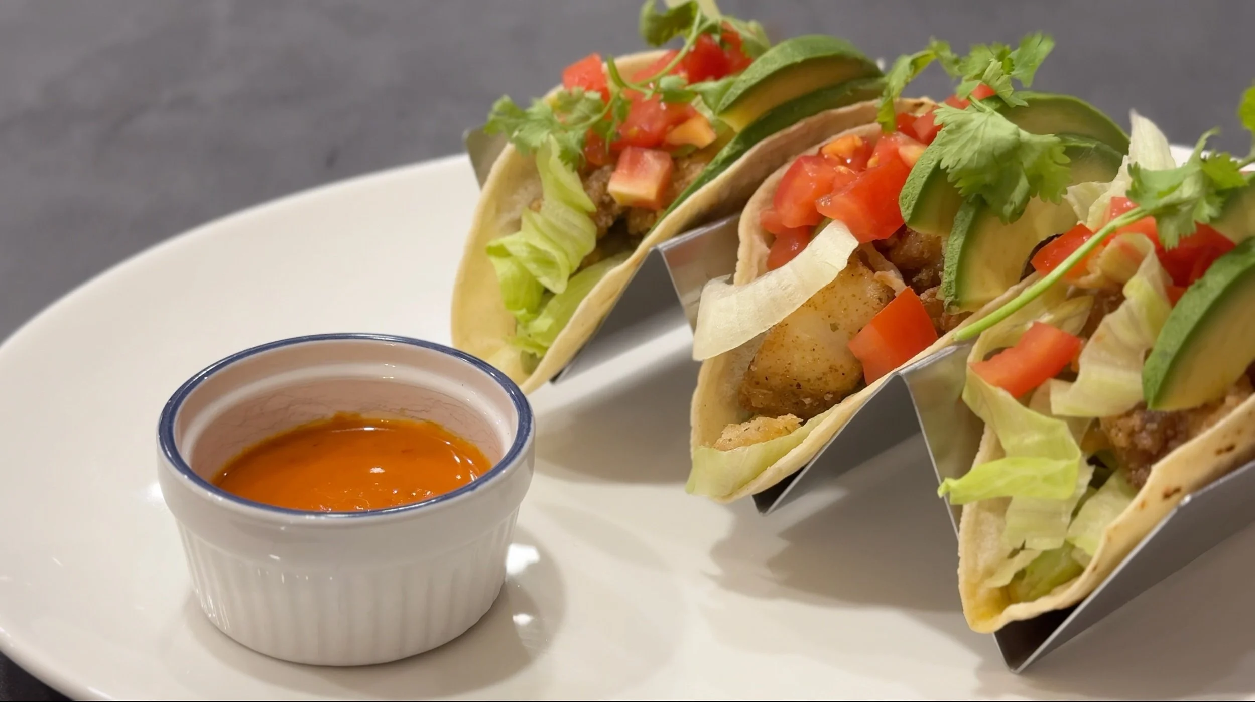 Restaurant-Style Baja Fish Tacos — Cooking with Anadi