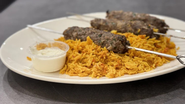 Lebanese Beef Kafta Skewers Recipe — Cooking with Anadi