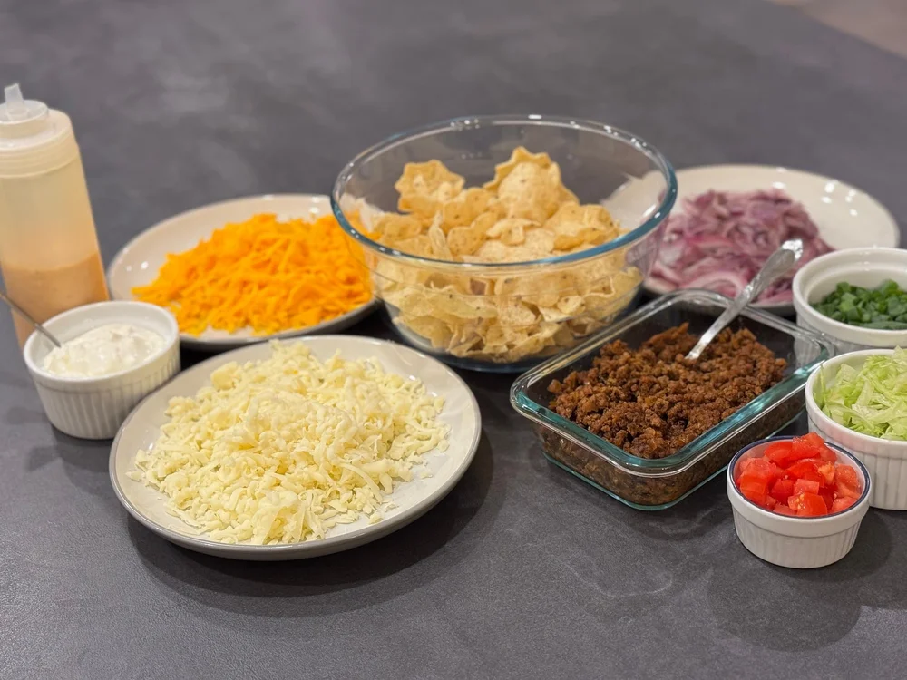 Loaded Cheeseburger Nachos Recipe — Cooking with Anadi
