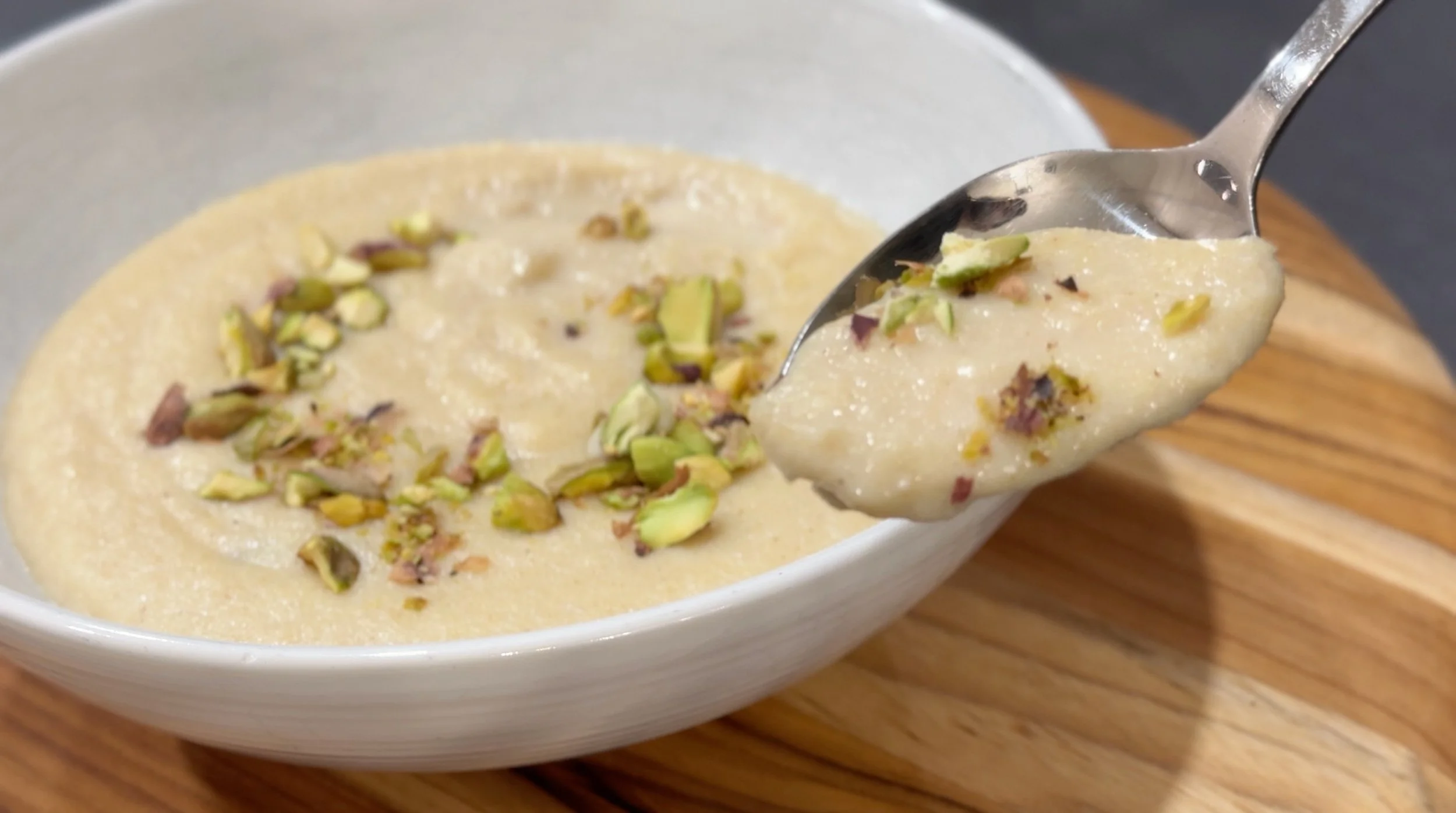 Creamy Indian Sooji Kheer Recipe — Cooking with Anadi