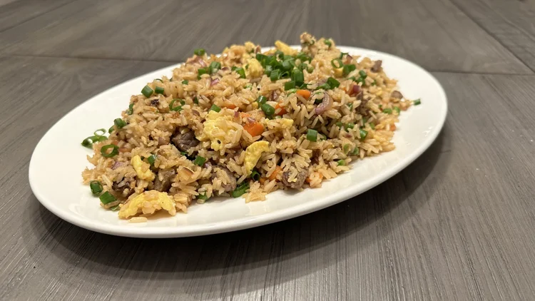 Better Than Takeout Beef Fried Rice — Cooking with Anadi