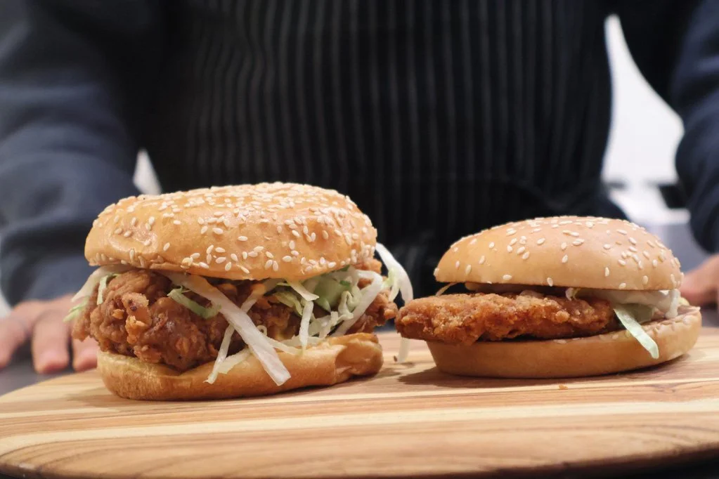 McDonald's McSpicy Chicken Burger — Cooking with Anadi