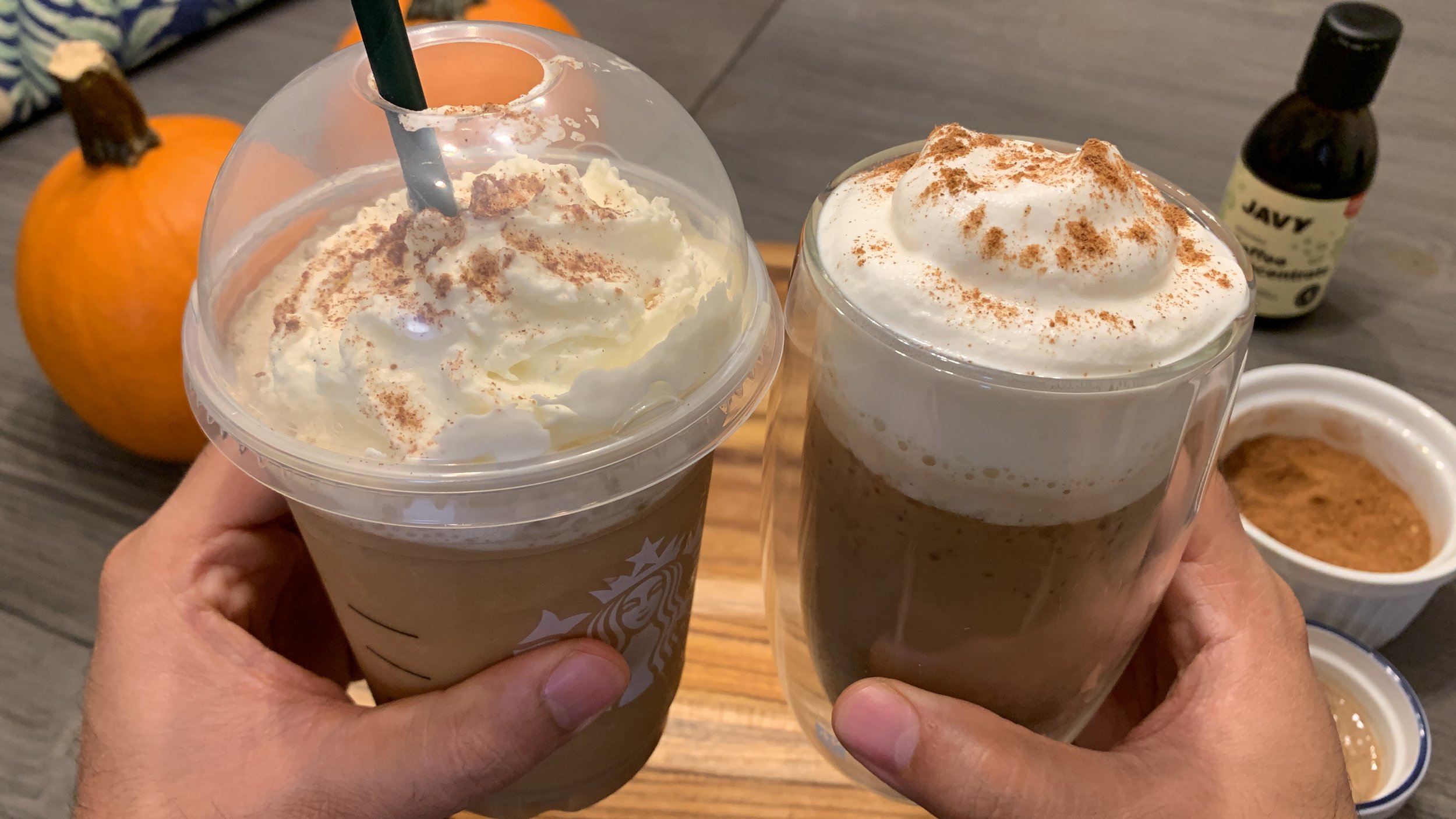 Starbucks Pumpkin Spice Frappuccino — Cooking with Anadi