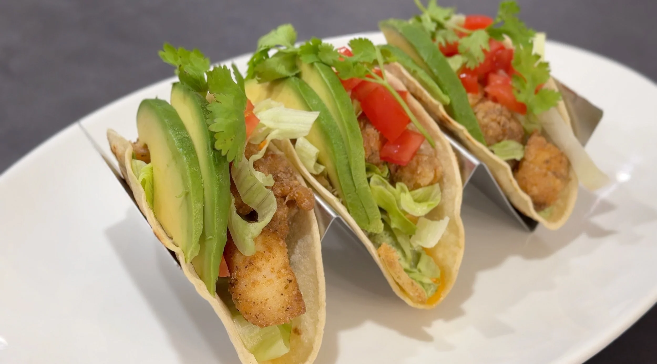 Restaurant-Style Baja Fish Tacos — Cooking with Anadi