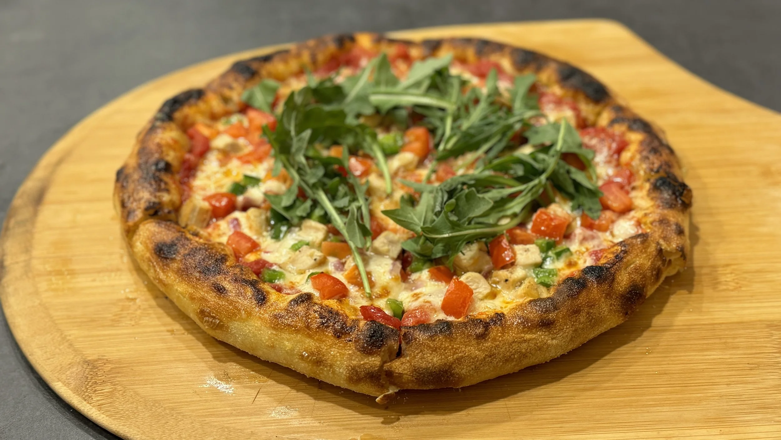 Thin Crust Heart Healthy Pizza Recipe — Cooking with Anadi