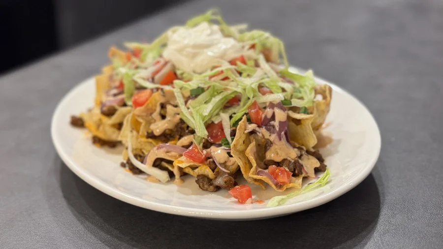 Loaded Cheeseburger Nachos Recipe — Cooking with Anadi